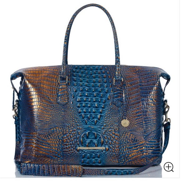 Brahmin | Bags | Brahmin Duxbury Weekender Deep Azure Melbourne | Poshmark